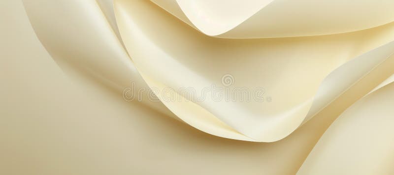 Cream Color Paper Texture Waves Background Stock Illustration ...