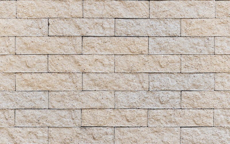 Cream Color Wall with Pattern Line Brick Interior Background Stock ...