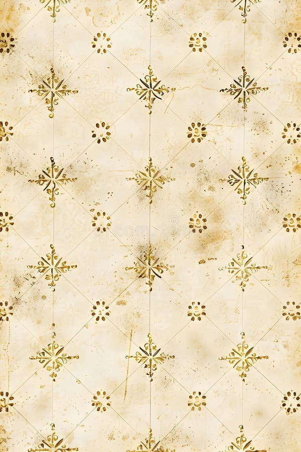 Cream Colored Symmetrical Pattern Background Design Generative AI Stock ...