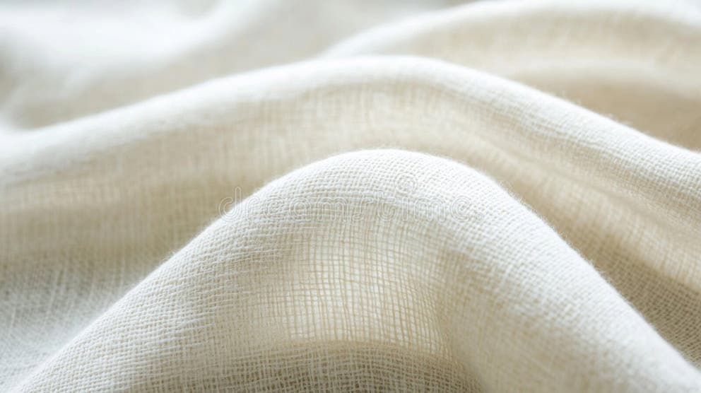 Cream Colored Fabric Texture Background Stock Illustration ...