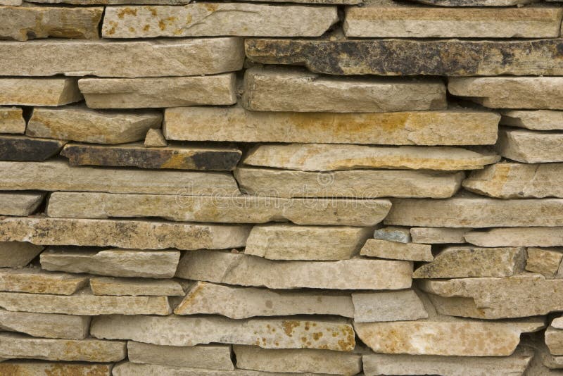 Cream Colored Slate Stone Stacked Stock Image - Image of stacked ...