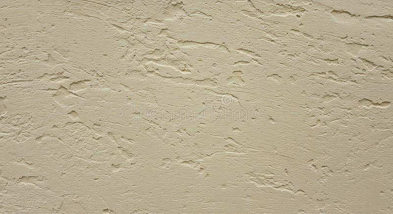 Cream-colored Wall with a Textured Finish, Featuring an Uneven, Rough ...