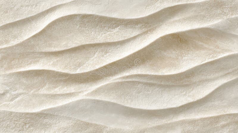 Cream Colored Wavy Textured Surface Background Stock Illustration ...