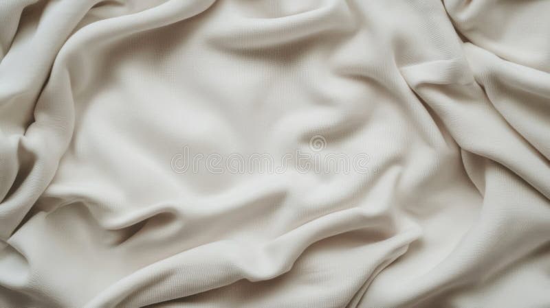 Cream Draped Fabric Texture Background Stock Illustration ...