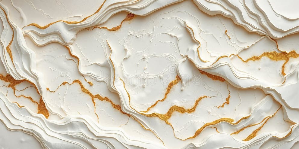 Cream and Gold Emboss Texture Background Stock Photo - Image of ...