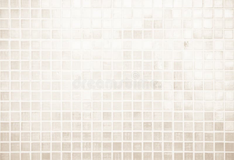 Cream Light Ceramic Wall Chequered and Floor Tiles Mosaic Background in ...