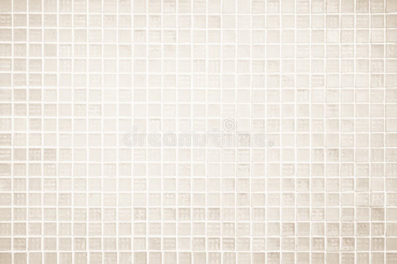 Cream Light Ceramic Wall Chequered and Floor Tiles Mosaic Background in ...