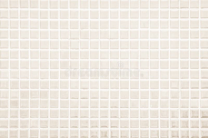Cream Light Ceramic Wall and Floor Tiles Mosaic Background in Bathroom ...