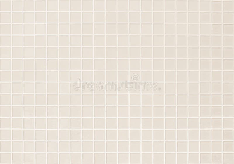 Cream Light Ceramic Wall and Floor Tiles Mosaic Background in Bathroom ...