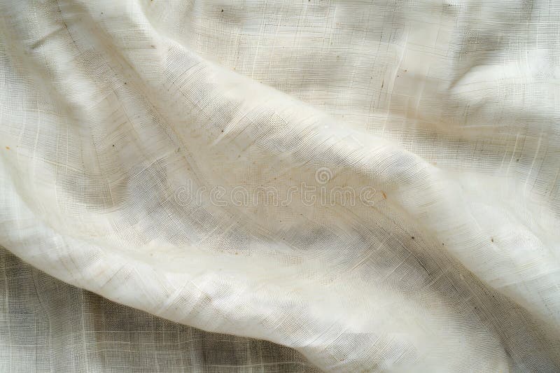 Cream Linen Fabric Texture Background Stock Illustration - Illustration ...