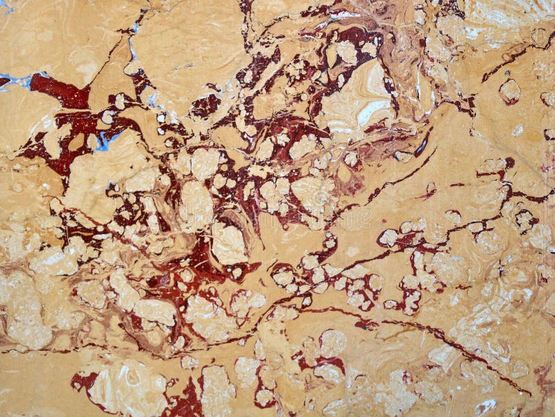 Cream Marble Texture Background Stock Image - Image of horizontal ...