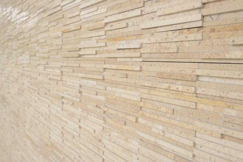 Cream modern brick wall stock image. Image of cream, stone - 31118309