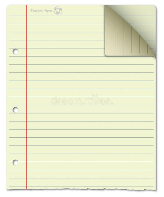Cream notepad stock illustration. Illustration of draw - 21153762