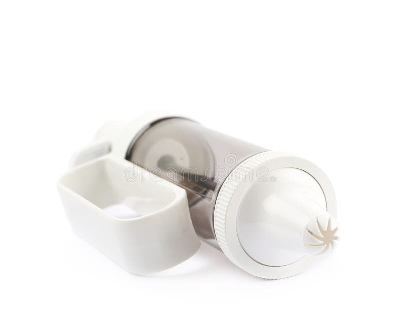 Cream Piping Syringe Tool Isolated Stock Image - Image of cooking ...