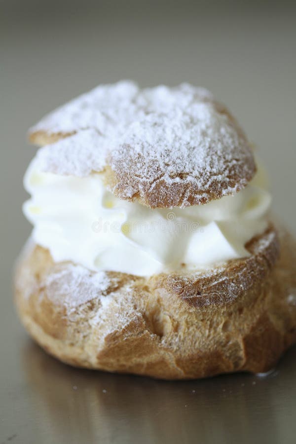 Cream puff stock image. Image of dish, prepared, small - 23708753