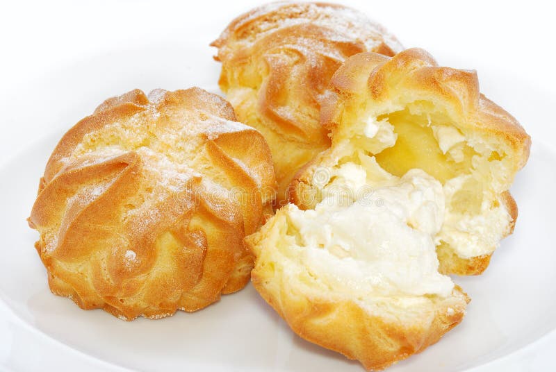 Cream Puff Series 03 stock image. Image of meal, snack - 10304771