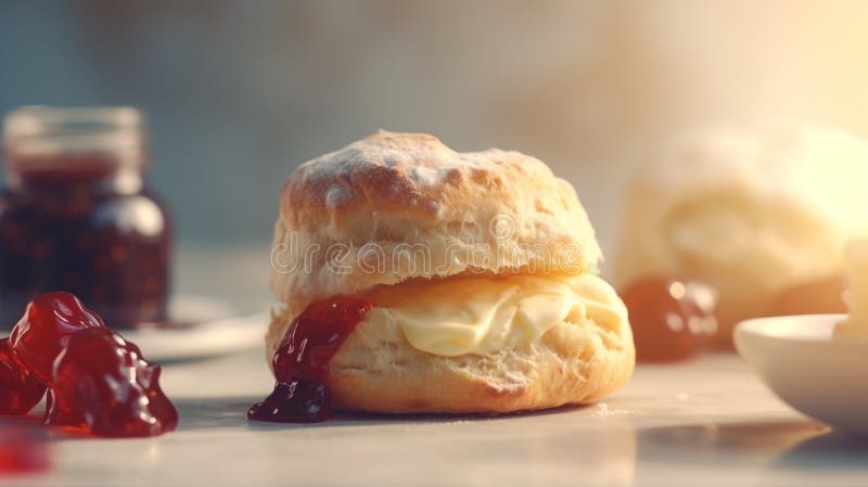 Scone stock vector. Illustration of meal, vector, raisin - 72211052