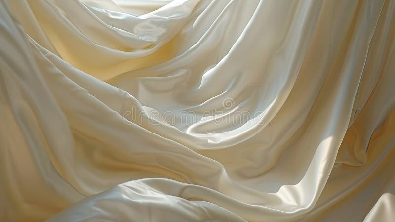 Cream Silk Drape Abstract Background Illustration Stock Illustration ...