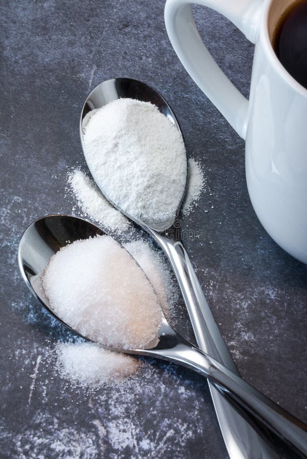 Cream and Sugar stock image. Image of powder, spoons - 92537373