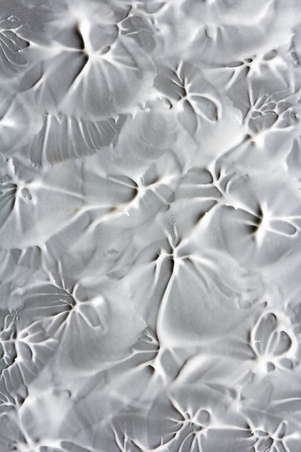 Cream Texture on a Gray Background Stock Image - Image of smear, creme ...