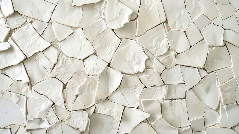 A Cream Textured Background with a Mosaic Tile Pattern. the Small ...