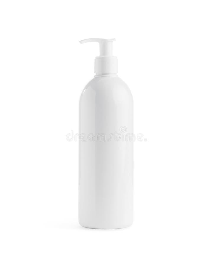 Cream Tube Made of White Plastic Stock Photo - Image of mockup, blank ...
