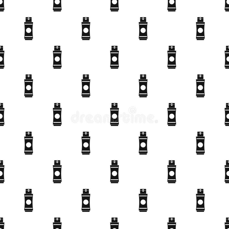 Cream Tube Pattern, Simple Style Stock Vector - Illustration of body ...