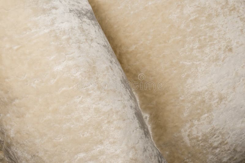 Cream Velvet Fabric Swatch stock photo. Image of light - 70466260