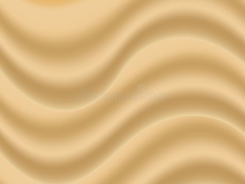 Cream Wave Abstract Vector Background For Your Creativity. Stock Vector ...