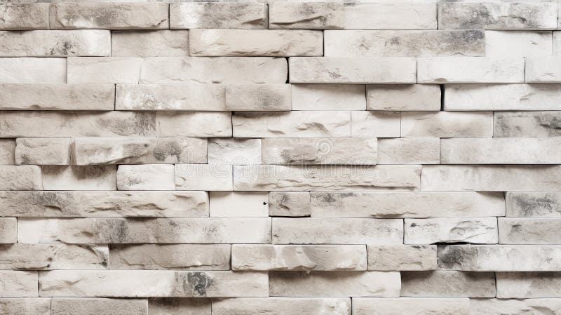 Cream and White Brick Wall Texture Background. Brickwork and Stonework ...