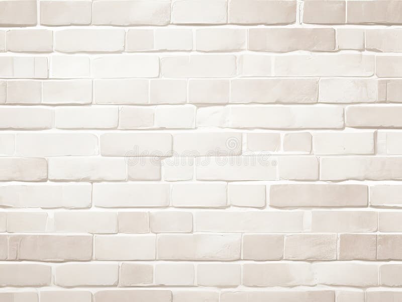Cream and White Brick Wall Texture Background for Interior Rock Old ...