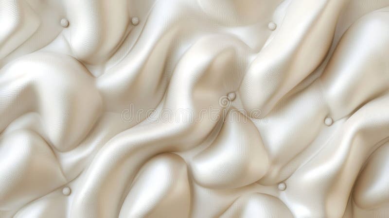 Cream and White Fabric Texture with Pearls Stock Illustration ...