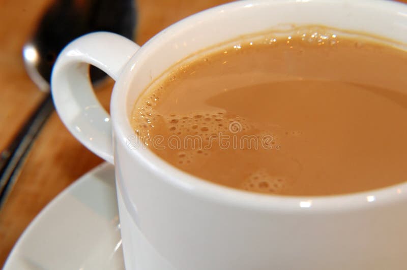 Creamed coffee stock image. Image of cream, food, spoon - 8715537