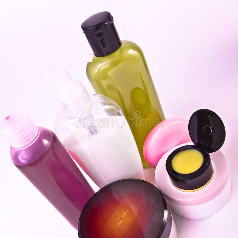 Creams and lotions stock photo. Image of exotic, cosmetics - 14419456