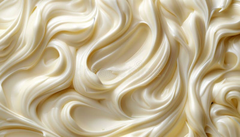 Creamy Abstract Swirl Texture Elegant Fluid Waves Smooth Patterns Stock ...