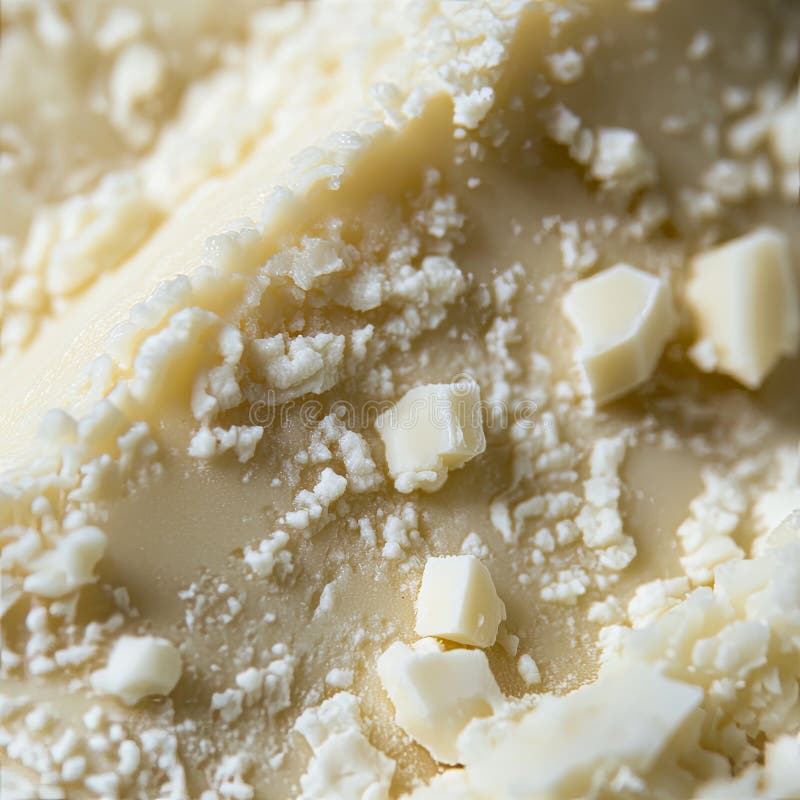 Creamy Cheese Textures with Focus on Rich Details and Variety Stock ...