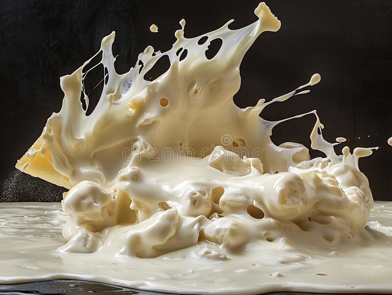 Creamy Dairy Explosion of Indulgent and Mouthwatering Texture ...