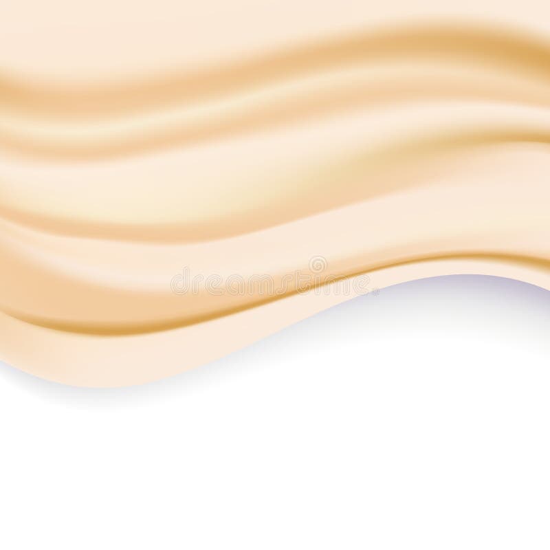 Creamy Light Beige Soft Background Vector Illustration Stock Vector ...
