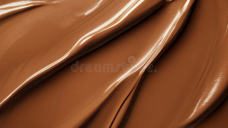 A Creamy Liquid Foundation Texture in a Rich, Deep Sable Shade. the ...