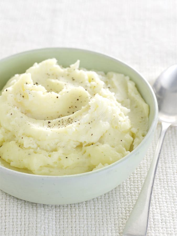 Creamy mash Potato stock image. Image of food, vegetable - 19614827