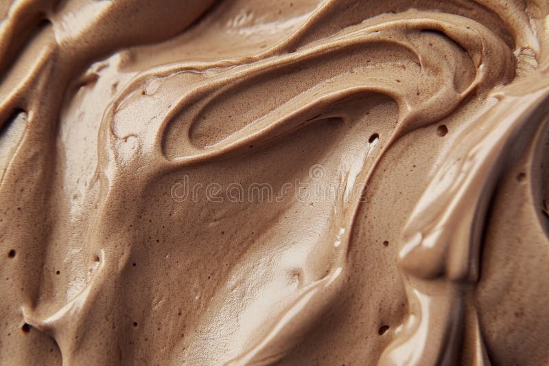 A Creamy Mocha Mousse Background Featuring Intricate Marbling of Light ...