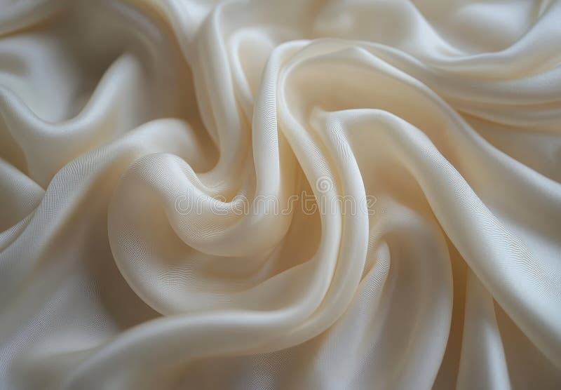 Creamy Off White Fabric with Silver Metallic Pattern Texture Stock ...