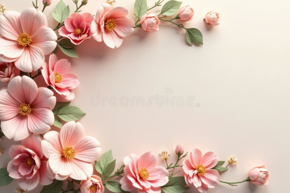 Creamy Pastel Artificial Flower Wall, Delicate Design , Spring, Light ...