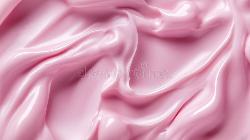 Creamy Pastel Pink Texture with Smooth, Flowing Patterns Resembling ...