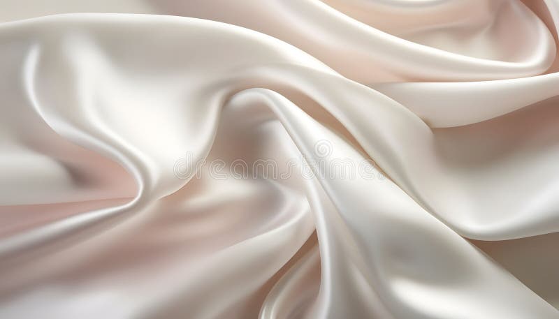 Creamy Silk Drape Texture stock illustration. Illustration of ivory ...