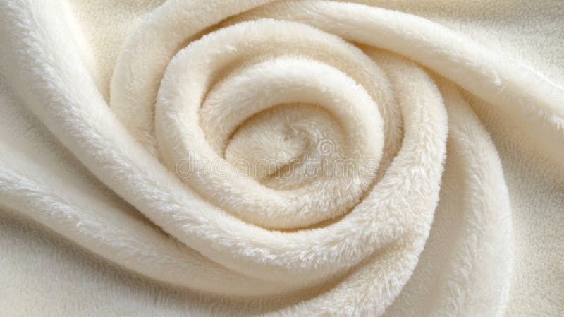 Creamy Soft Fabric Swirled in a Gentle Rose Pattern Stock Illustration ...