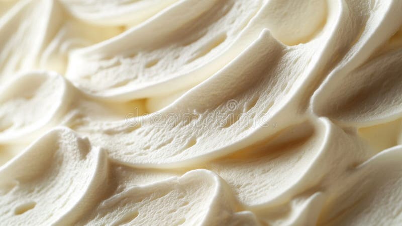 Creamy Swirled Vanilla Ice Cream Texture Stock Illustration ...