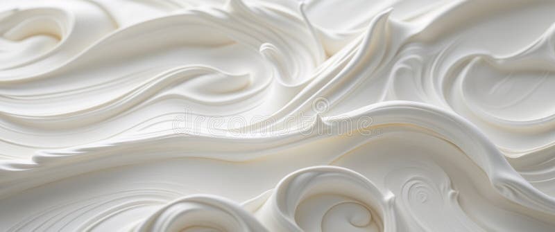 Creamy Texture Background with Swirls and Smooth Surface Art Stock ...