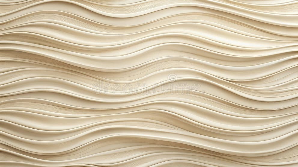 Creamy Undulating Waves Abstract Background Texture a Seamless Pattern ...