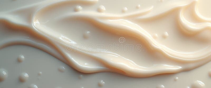 Creamy Waves of Smooth Texture Stock Photo - Image of beauty, smooth ...